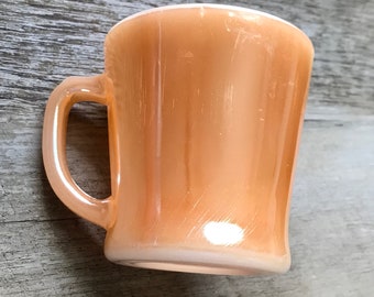 Peach lusterware | Etsy