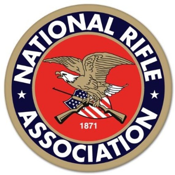 NRA Guns Rifles Pistol Bumper Sticker Window Laptop Car Decal