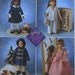 18 Magic Attic Club Doll Clothes Sewing Pattern UNCUT