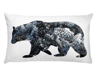 Bear silhouette | Etsy