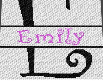 Graphgan Pattern Corner to Corner C2C Alphabet A to Z