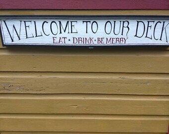 Country welcome sign | Etsy
