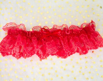 red lace wedding garter red lace bridal garter red lace