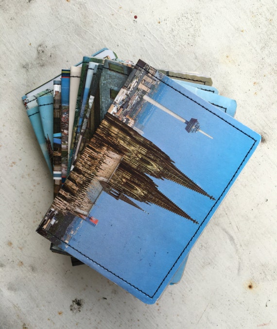 Slim Wallet Vintage Postcards of Germany choose 1