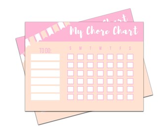 Kids Chores Charts Kids Chore List Behaviour Chart Job