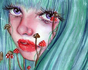 Pop surrealism art | Etsy