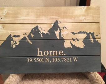 Mountain range | Etsy