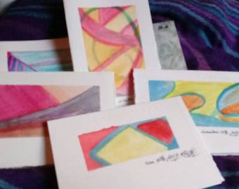 Watercolor note card | Etsy