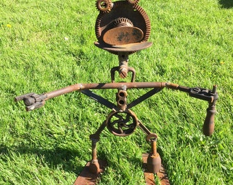 Scrap metal art | Etsy