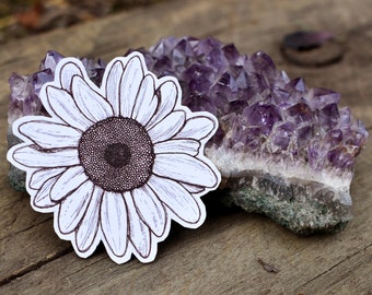 Daisy stickers | Etsy
