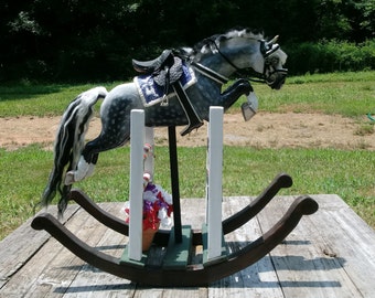Wooden rocking horse | Etsy