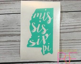 Mississippi decal | Etsy