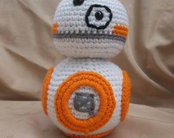 PATTERN ONLY Easy BB8 & R2-D2 inspired Lovey Crochet Pattern