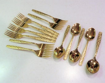 Gold flatware | Etsy