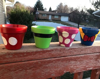 Mickey mouse planter | Etsy