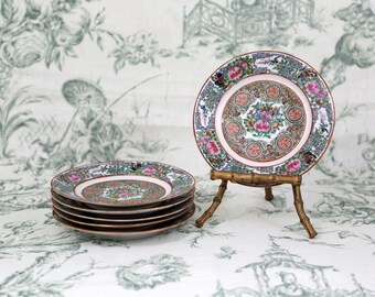 Rose medallion plate | Etsy