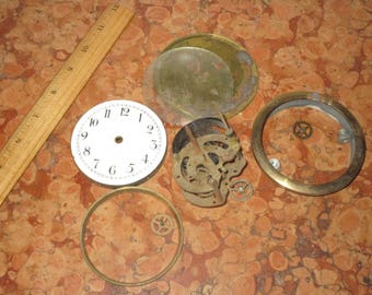Antique clock face | Etsy
