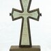 Unity Cross ® Solid Black Walnut and Curly Maple wood