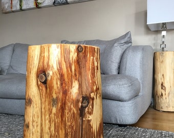 Tree stump table | Etsy