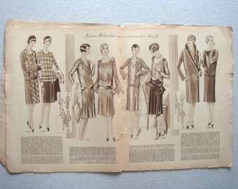 Vintage Sewing Pattern 1920's Flapper Chemise Teddy 3026