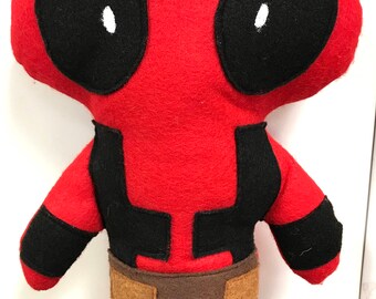 Deadpool plush | Etsy