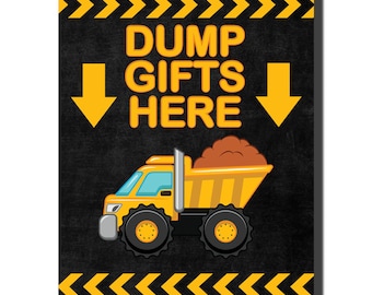 Dump truck sign | Etsy