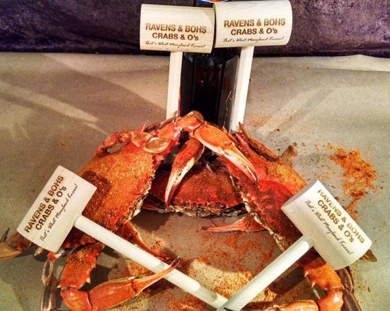 Crab Mallet Maryland Gift Maryland Crab Gift Crab Knocker