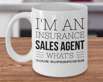 Insurance Agent Mug / Gift for Insurance Agent / Insurance