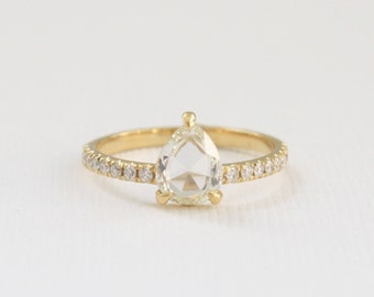 Boho engagement ring | Etsy