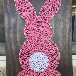 Bunny string art | Etsy