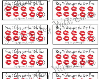 Homework Punch Cards Schoolwork Punch Card Editable