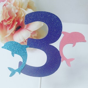 Dolphin cake topper | Etsy
