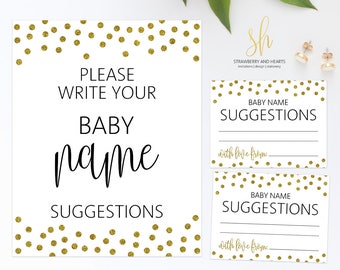 Name suggestion card | Etsy