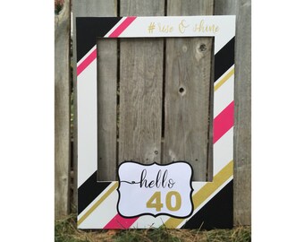 Cars Giant photo frame prop for photo booth // race car