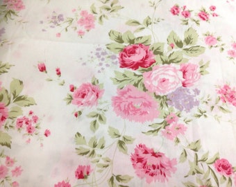 Shabby chic fabric | Etsy