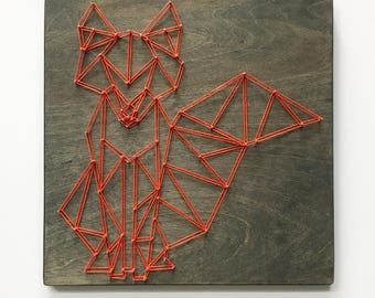Fox string art | Etsy