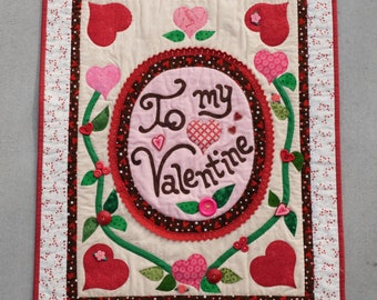 Be Mine Valentine Wall Quilt Pattern