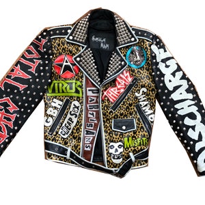 Punk jacket | Etsy