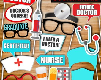 Nurse photo booth | Etsy