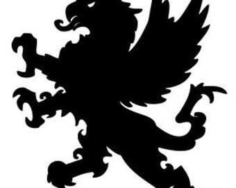 Griffin sticker | Etsy