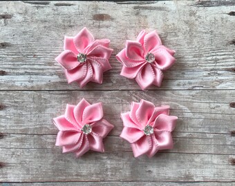 Ribbon flowers | Etsy