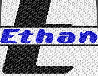 Graphgan Pattern Corner to Corner C2C Crochet Alphabet A