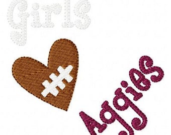 Aggies embroidery | Etsy