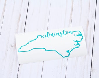 North Carolina Carolina Vinyl Decal