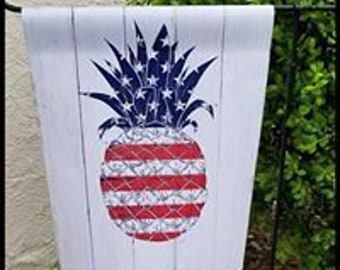 Pineapple flag | Etsy