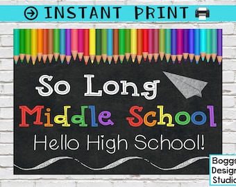 Middle school grad | Etsy