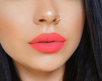 Fake nose ring | Etsy