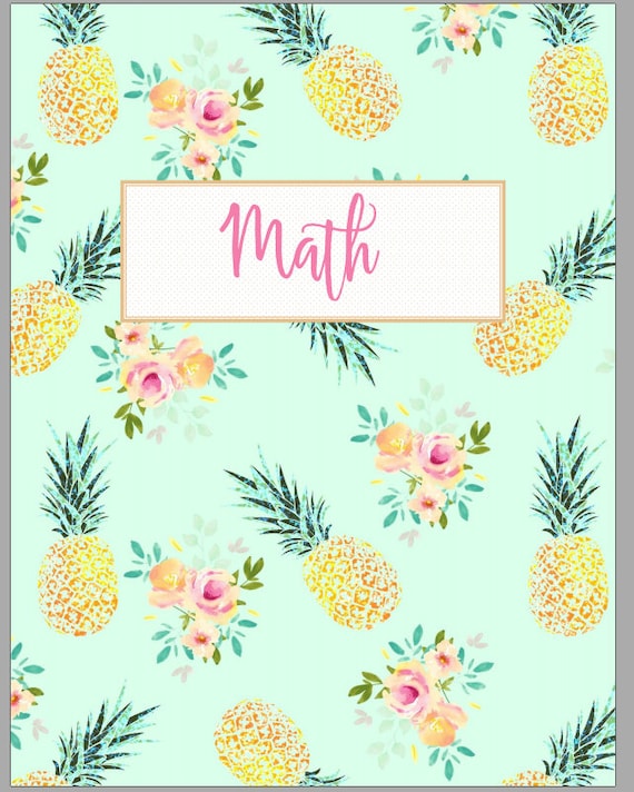 Pineapple Taylor Binder Cover Pineapple Skull Blade Putter Cover