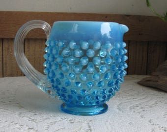 Fenton hobnail glass | Etsy