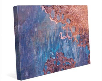 Rust abstract art | Etsy